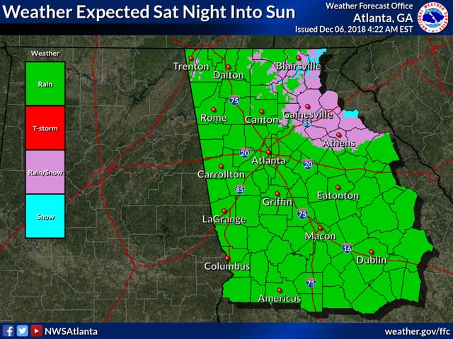 North Georgia Could See Snow This Weekend | Atlanta, GA Patch