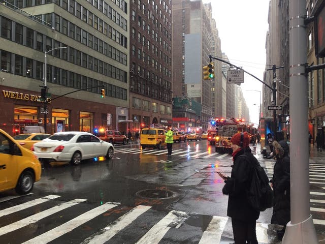 Midtown Fire Breaks Out In High-Rise Building, FDNY Says | Midtown, NY ...