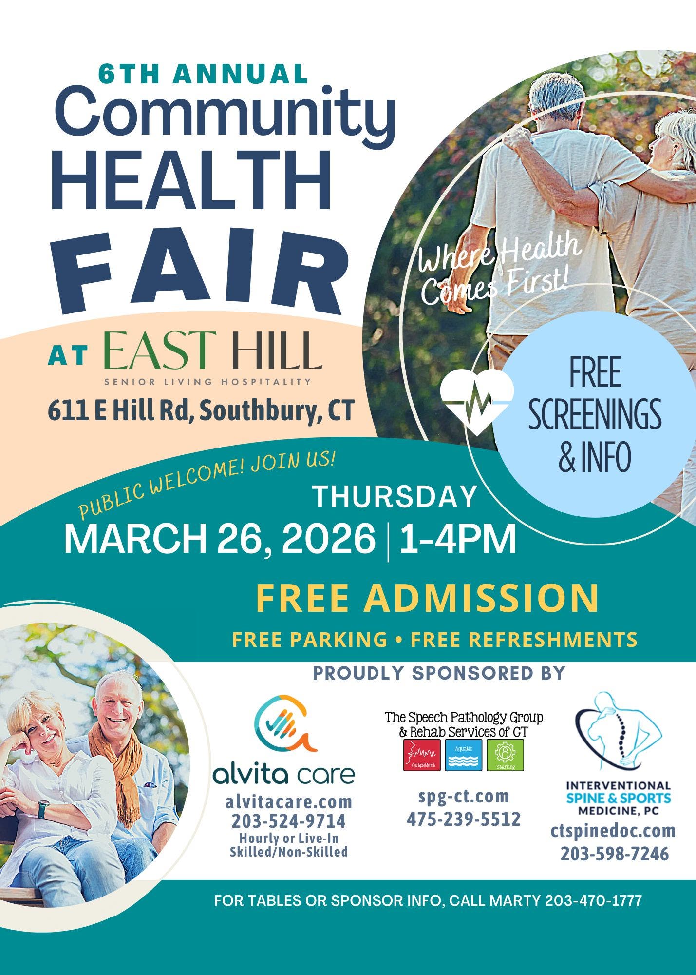 Mar 26 | 6th Annual Southbury Community Health Fair! | Southbury, CT Patch