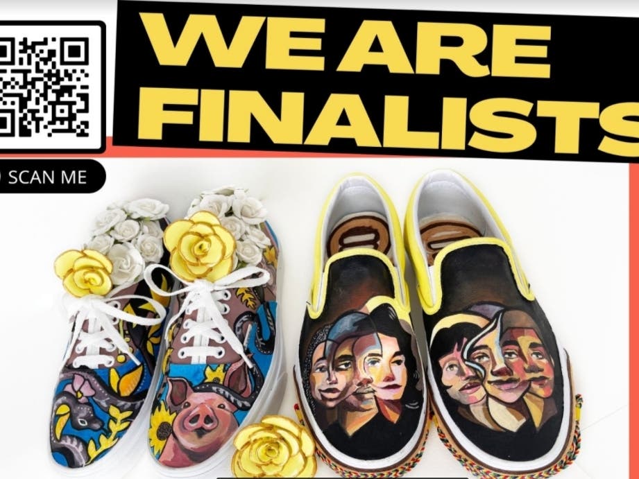 Secaucus High Art Students Decorate Sneakers With Pigs, Snakes ...