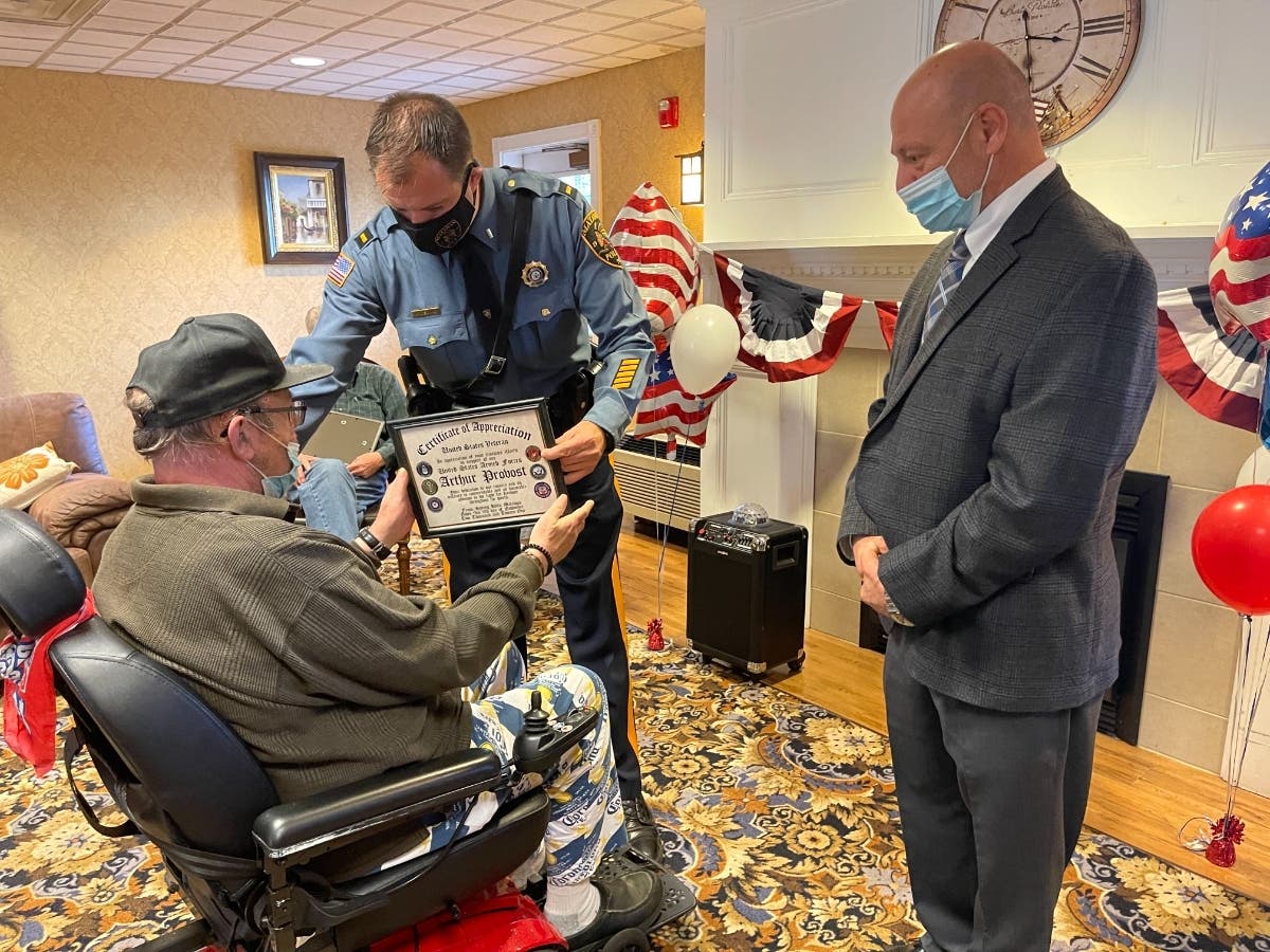 Matawan's Senior Veterans Honored By Mayor, Police | Matawan, NJ Patch