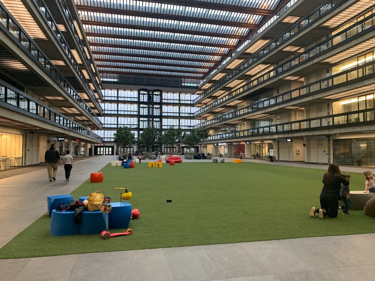 Bell Works 60 Playable Golf Courses Squeezed Inside Holmdel Building