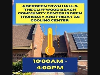 Aberdeen Opens Cooling Centers Thursday And Friday | Matawan, NJ Patch
