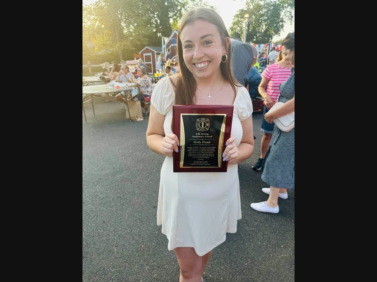 Woman, 24, Honored For Saving Man's Life In Middletown Car Crash ...