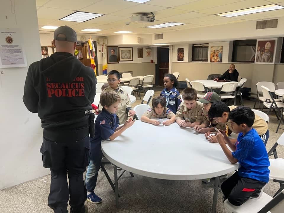 Secaucus Cub Scouts Meet K9 Brix, The Police Dog | Secaucus, NJ Patch