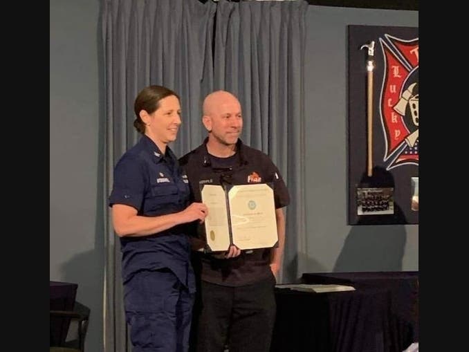 Bayonne Firefighter Saves Woman Drowning Off Virginia Beach | Secaucus ...