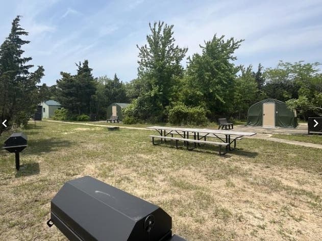 New Group Campsite Opens At Sandy Hook, With Covered Sleeping Area ...