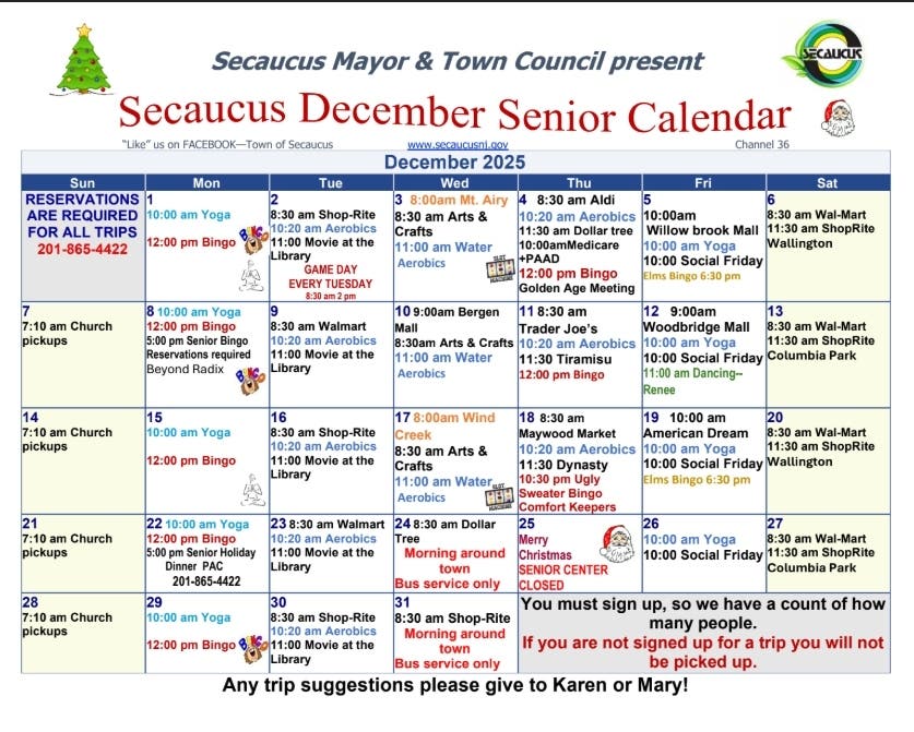 All The December Events In Secaucus | Secaucus, NJ Patch