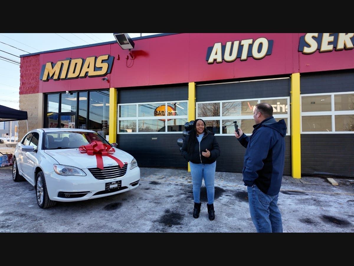 North Brunswick Midas Donates A Car To Local Single Mother Of 8 | New ...