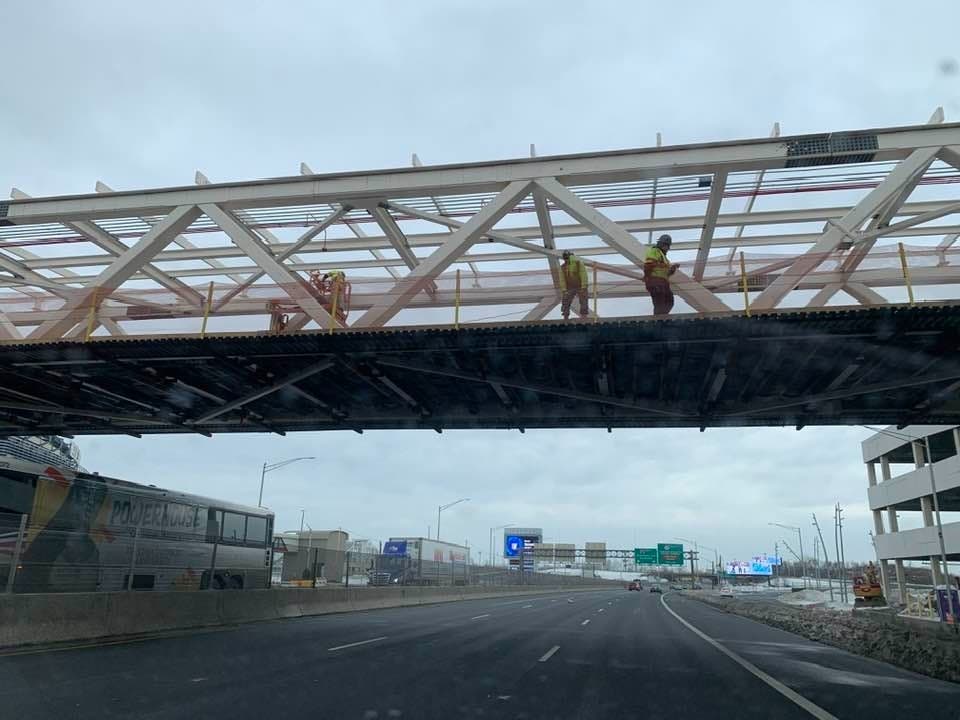 To Prepare For World Cup, 2nd Pedestrian Bridge Being Built Between ...