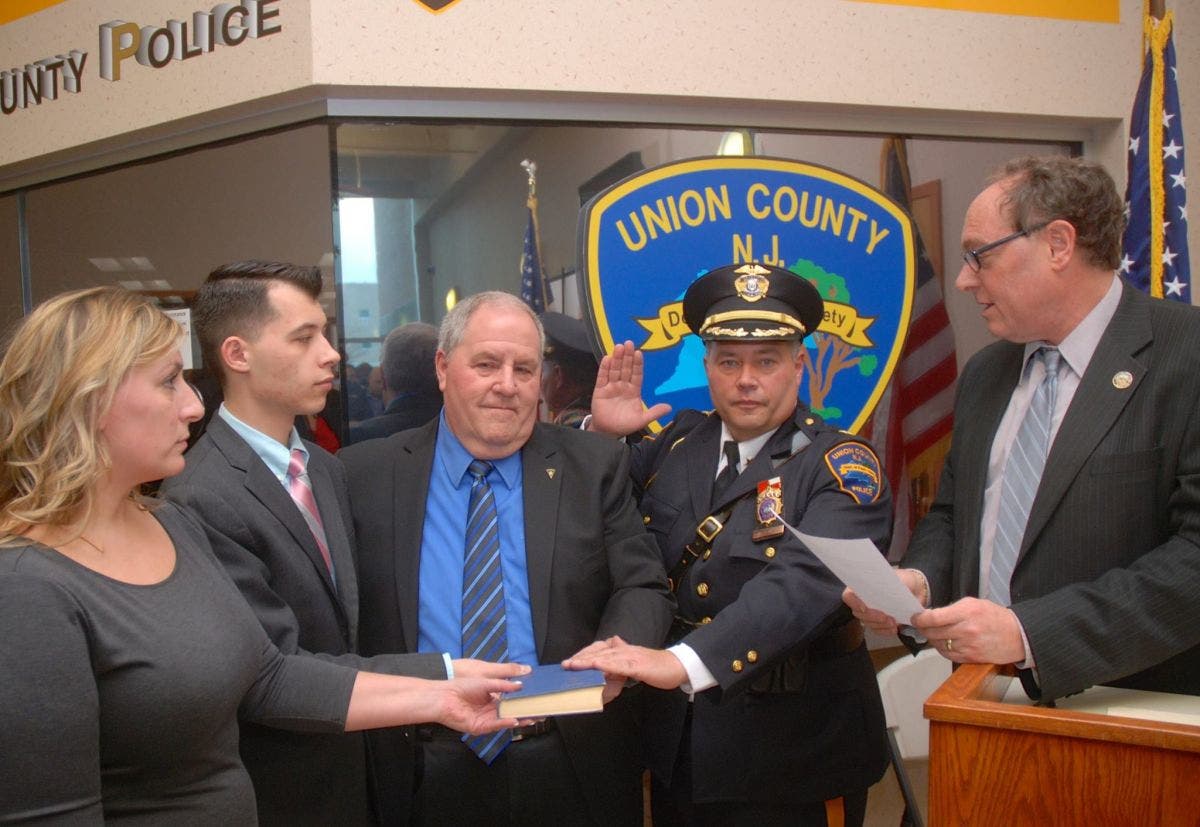 Union County Swears In Cranford Local as New Police Chief | Westfield ...