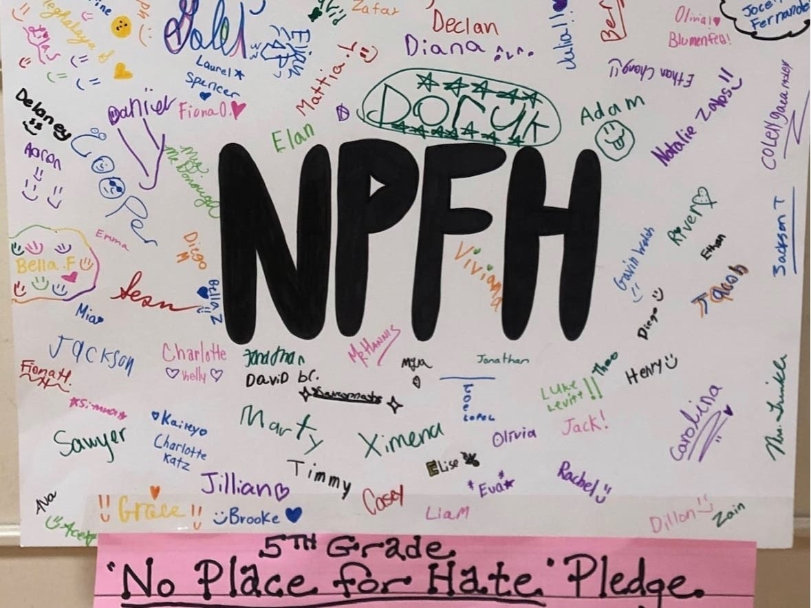 No Place For Hate Committee Members Visit Westfield Elementary Schools ...