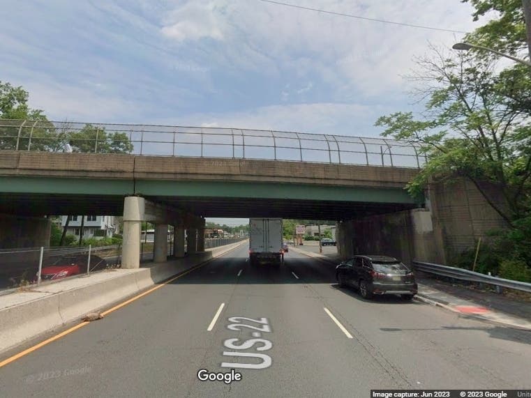 Emergency Bridge Repairs Prompt Rt. 22 Lane Closures In N. Plainfield ...
