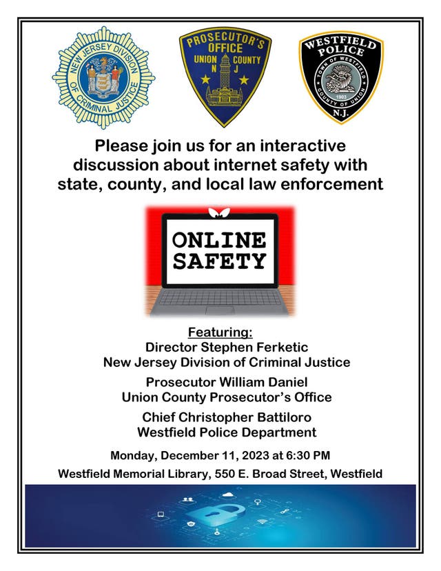 Westfield Police To Host Interactive Discussion About Internet Safety ...