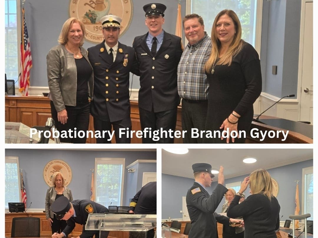 3 Probationary Firefighters Join Westfield Fire Department | Westfield ...