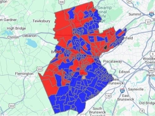See How Basking Ridge Voted In U.S. Presidential Race | Basking Ridge ...