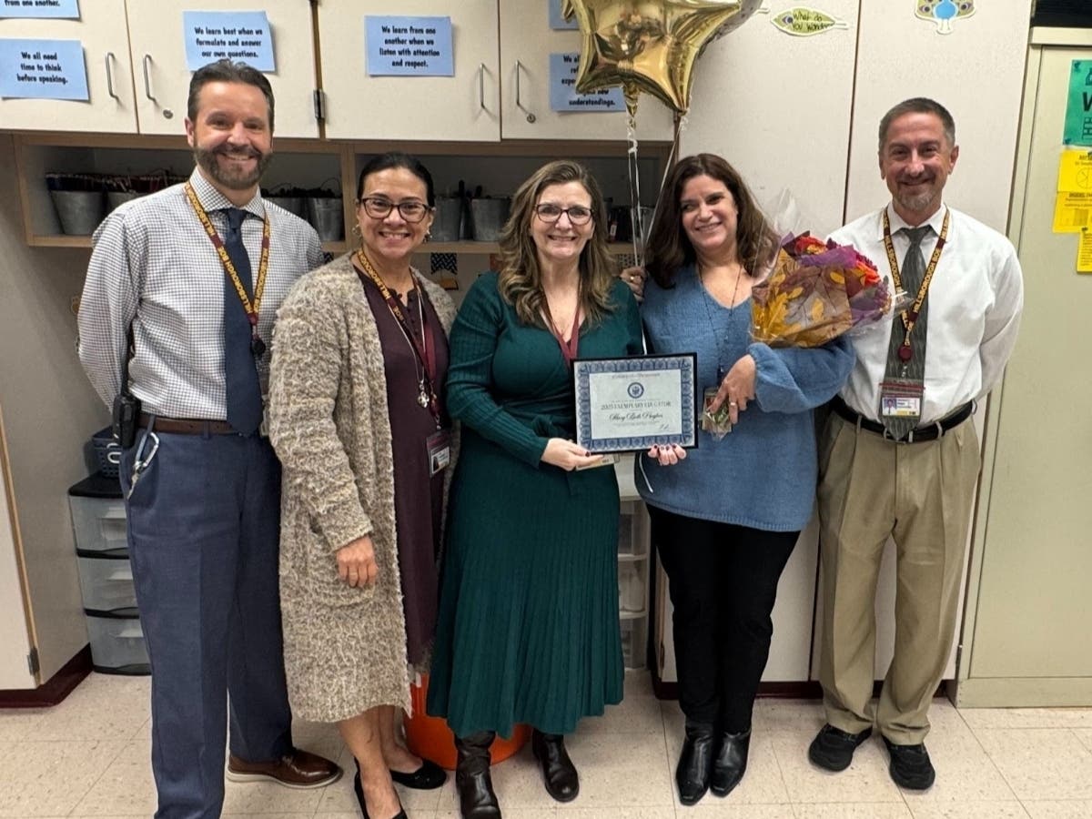 Hillsborough 6th Grade Teacher Named NJ's 2025 Exemplary Educator ...