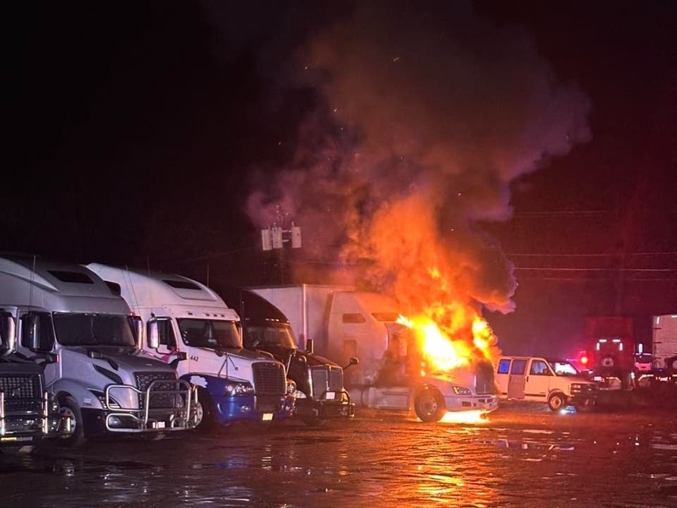 Tractor Trailer Fire Ignites Over Weekend In Hillsborough ...