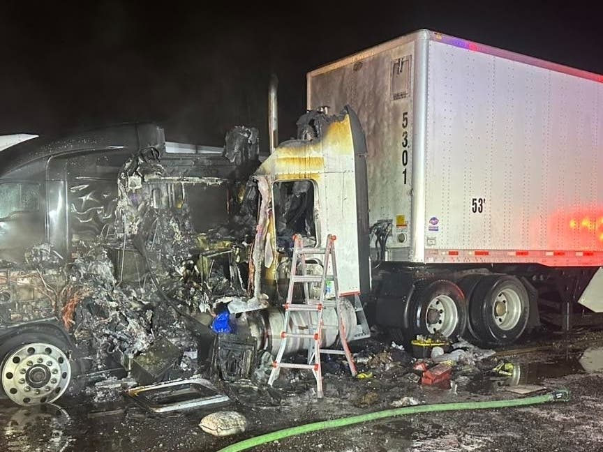 Tractor Trailer Fire Ignites Over Weekend In Hillsborough ...