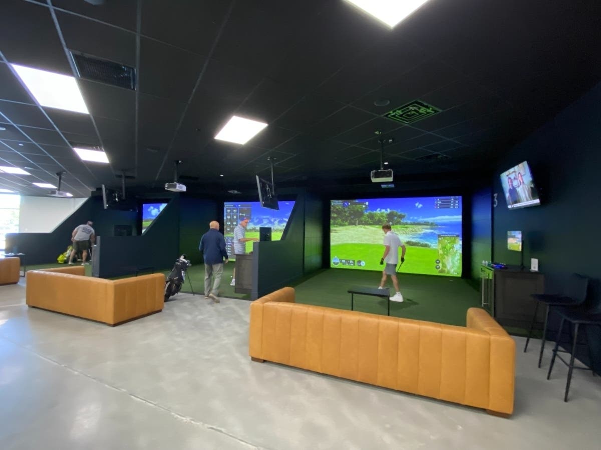 Husband, Wife Duo Open New Indoor Golf Simulator Facility Off Route 22 ...