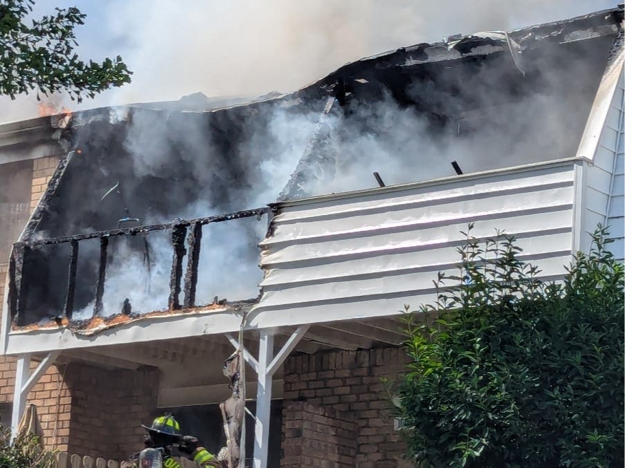 Firefighters Battle 2nd Alarm Apartment Building Fire In Hillsborough ...