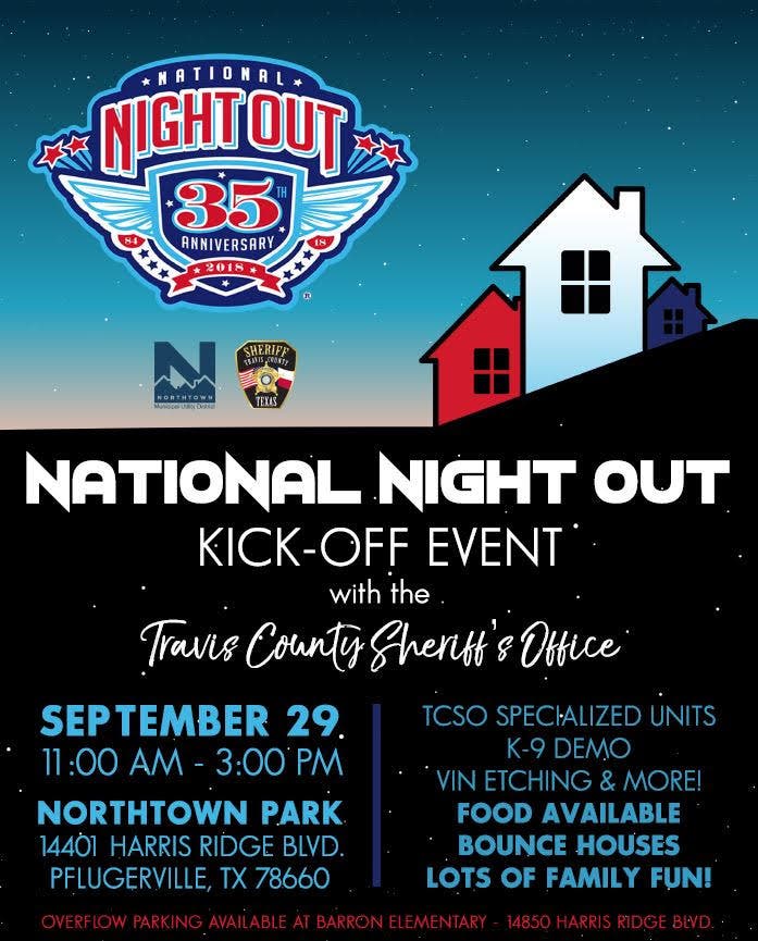 Pflugerville Hosting 'National Night Out' Kickoff Event | North Austin ...