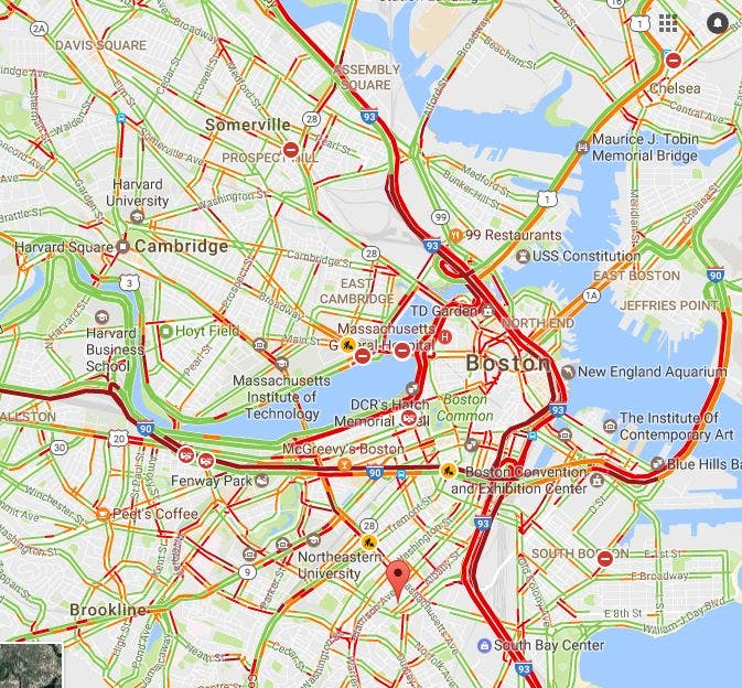 Mass Pike Traffic: 2 Lanes Reopened After Boston Crash | Boston, MA Patch