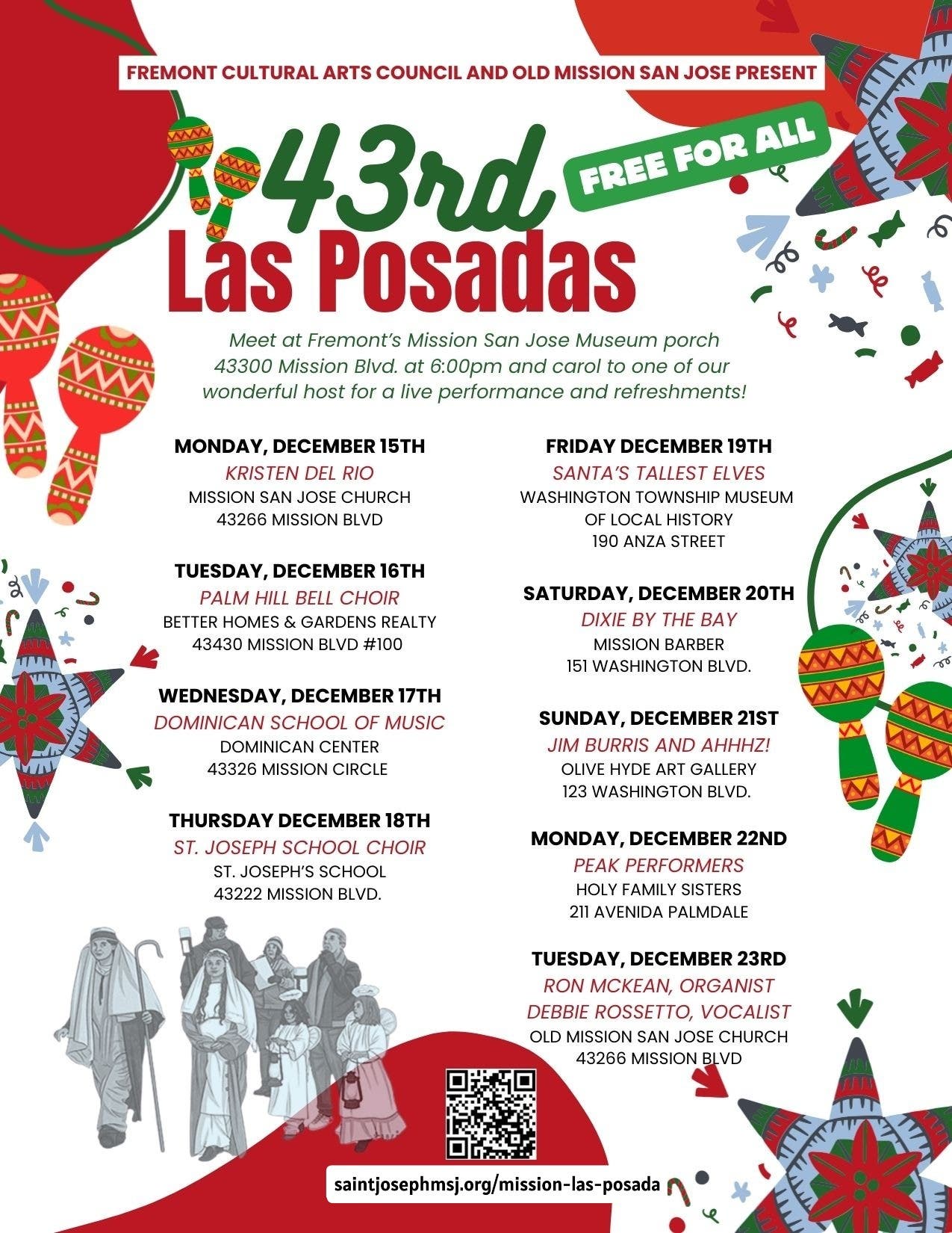 Dec 15 | Las Posadas in Mission San Jose | Fremont, CA Patch