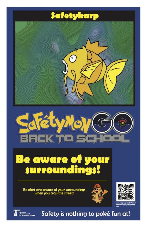 Pokemon Go Leads to Traffic Safety Campaign | Portland, OR Patch