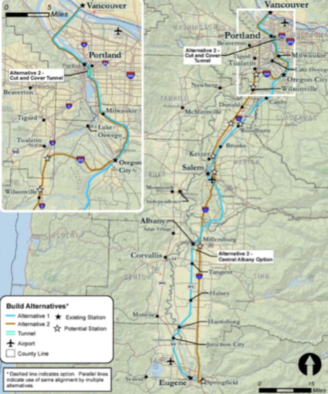 Portland Eugene Train Service: Oregon Considers Increased Service ...