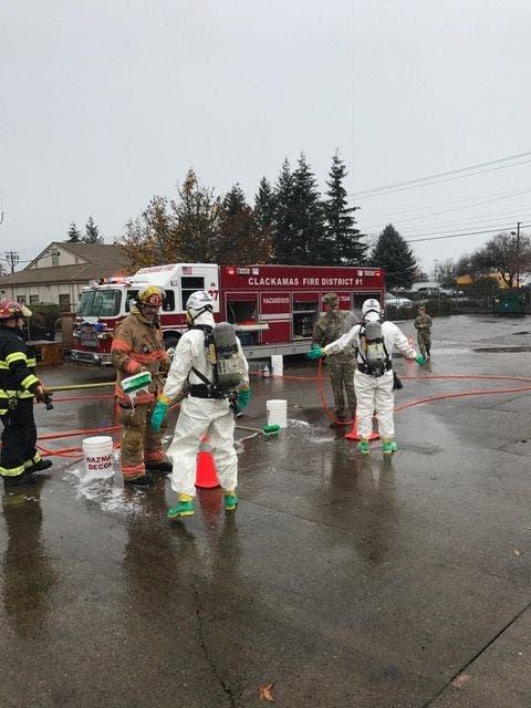 Clackamas Fire Trains with National Guard's 102nd WMD Team | Oregon ...