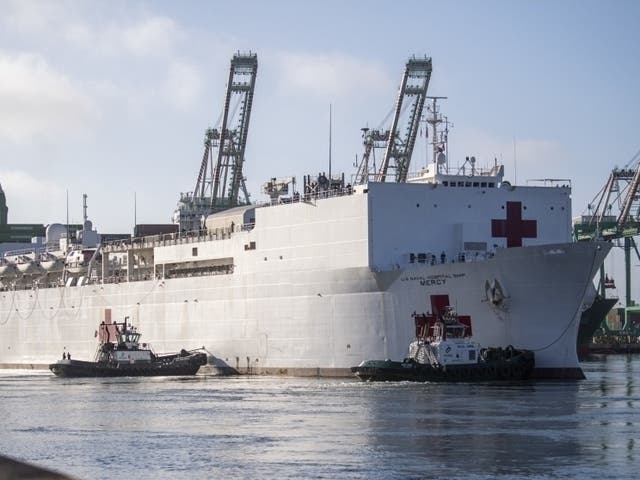 USNS Mercy Hospital Ship To Return To San Diego | San Diego, CA Patch