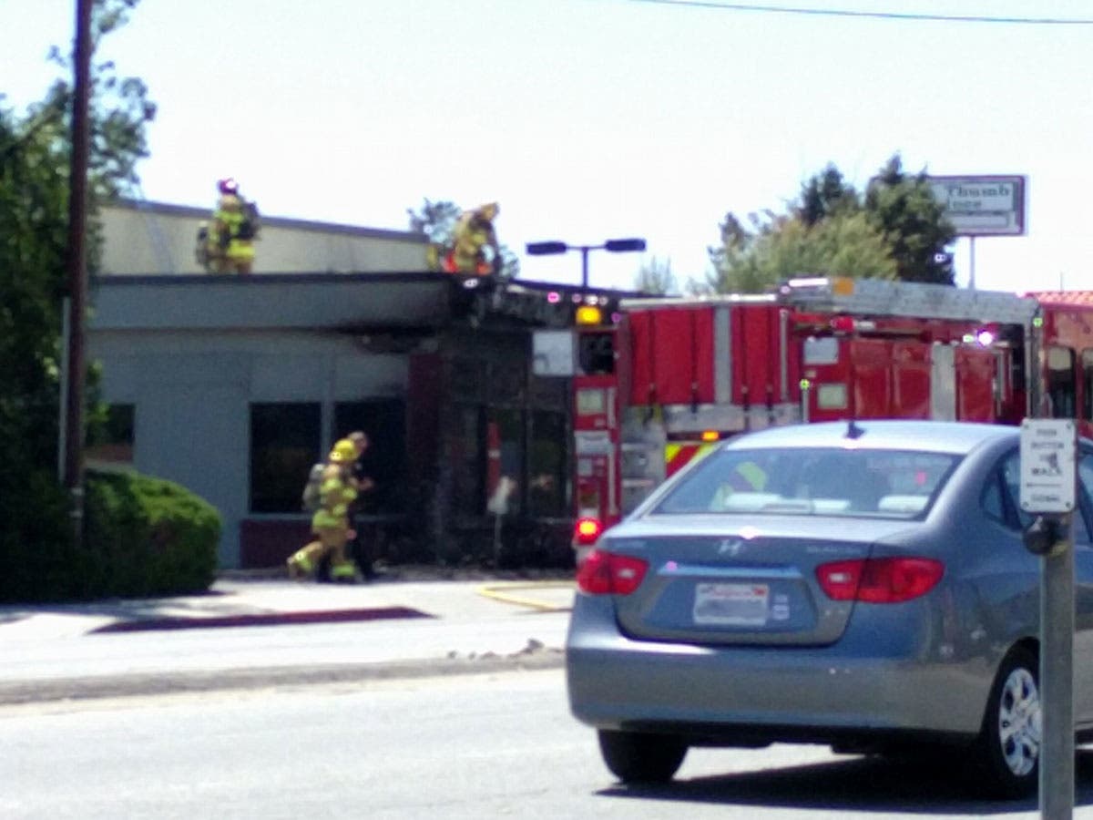 Banning Starbucks Fire Forces Temporary Closure: PHOTOS, VIDEO ...