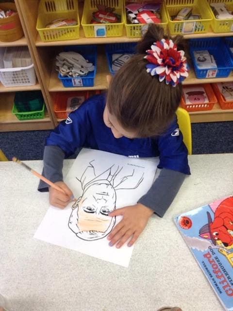 Apple Montessori Kindergartners Make Election Day-Themed Mannequin ...