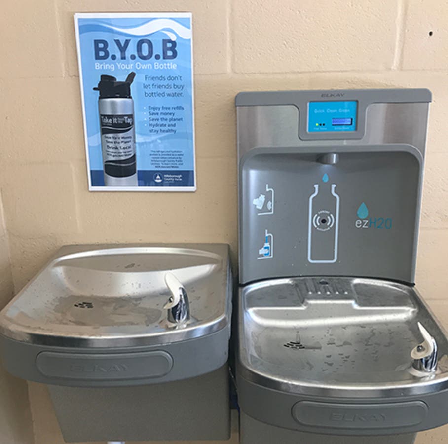 Hillsborough Helps Environment With Hydration Stations | Brandon, FL Patch