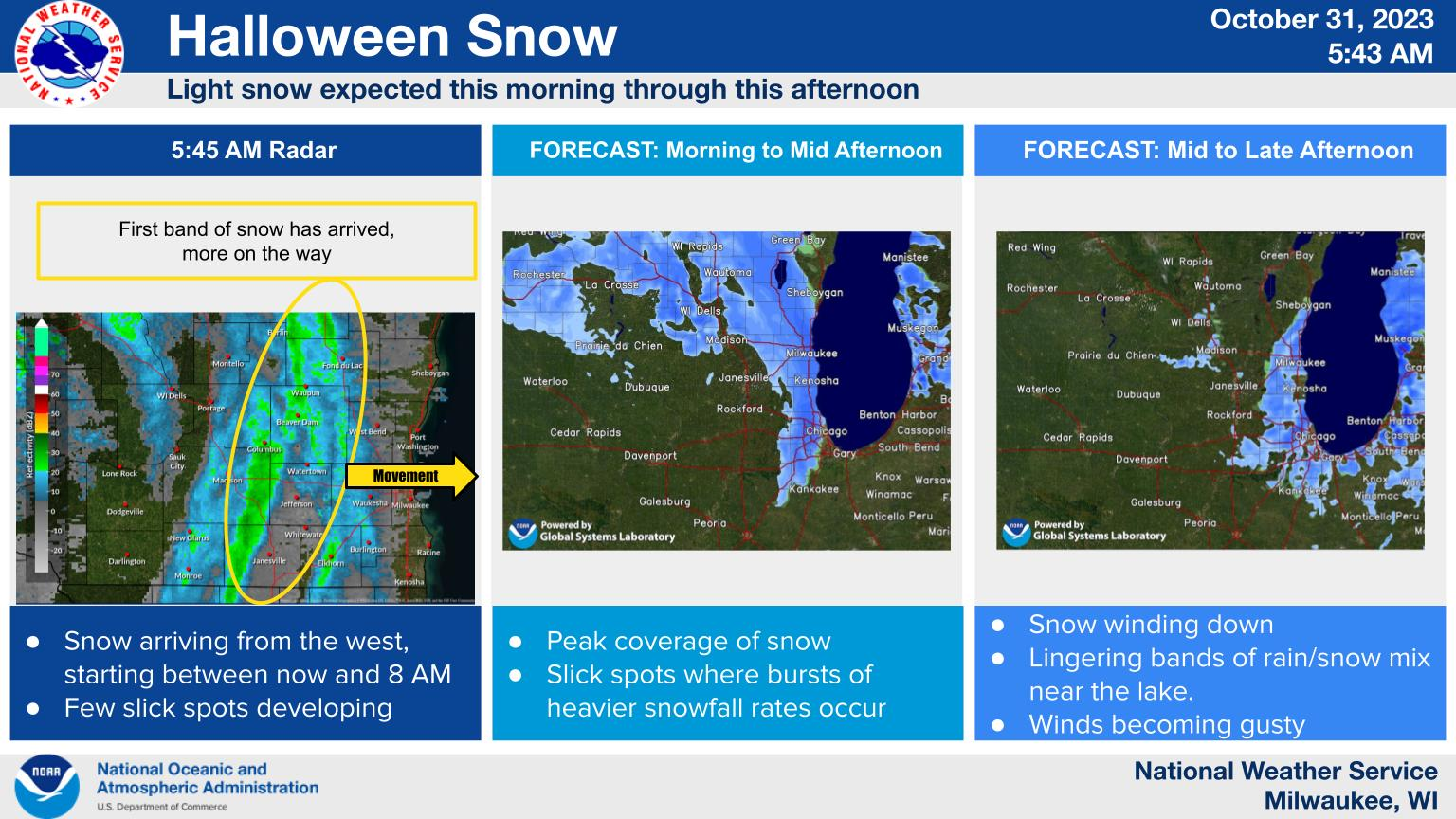 What To Expect From The Halloween Snowstorm: WI Weather | Milwaukee, WI ...