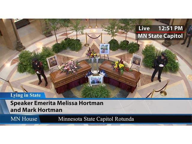 Livestream: Melissa, Mark Hortman Lie In State Friday At MN Capitol ...