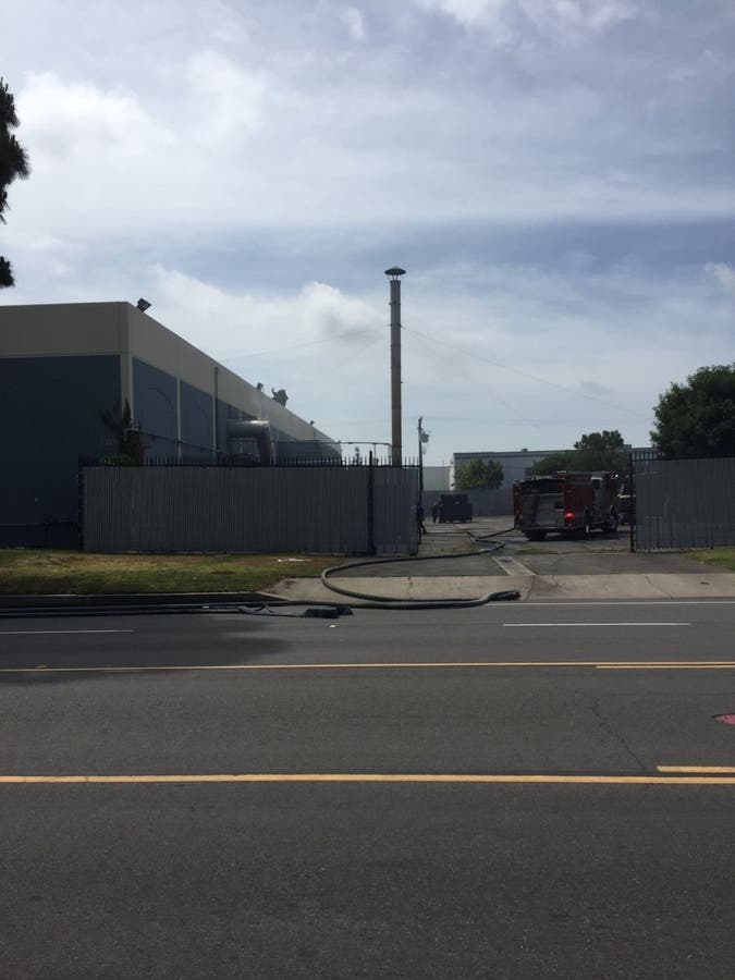 Garden Grove Commercial Building Fire Started With Motor: GGFD | Los ...
