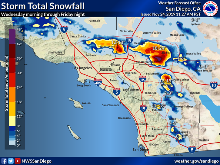 Thanksgiving Storm To Hit Rancho Santa Margarita | Rancho Santa ...