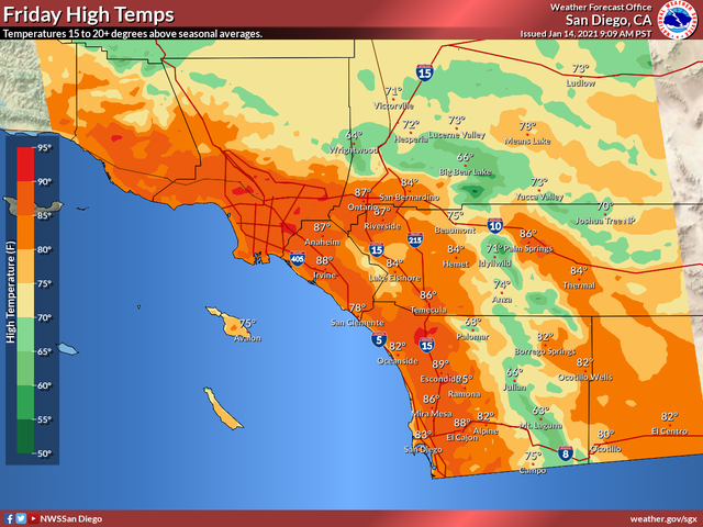 Summer Weather At Beach Red Flag Warning: Rancho Santa Margarita ...