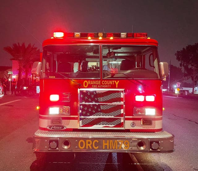 Firetruck Stolen, Recovered In Anaheim After Slow-Speed Chase | Orange ...
