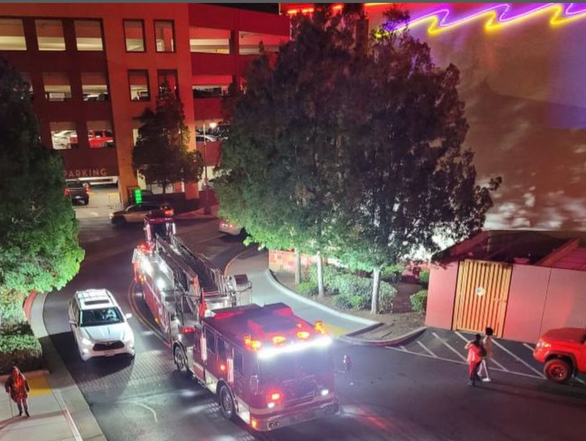 Firefighters Quell Car Fire At Promenade Temecula Parking Garage ...