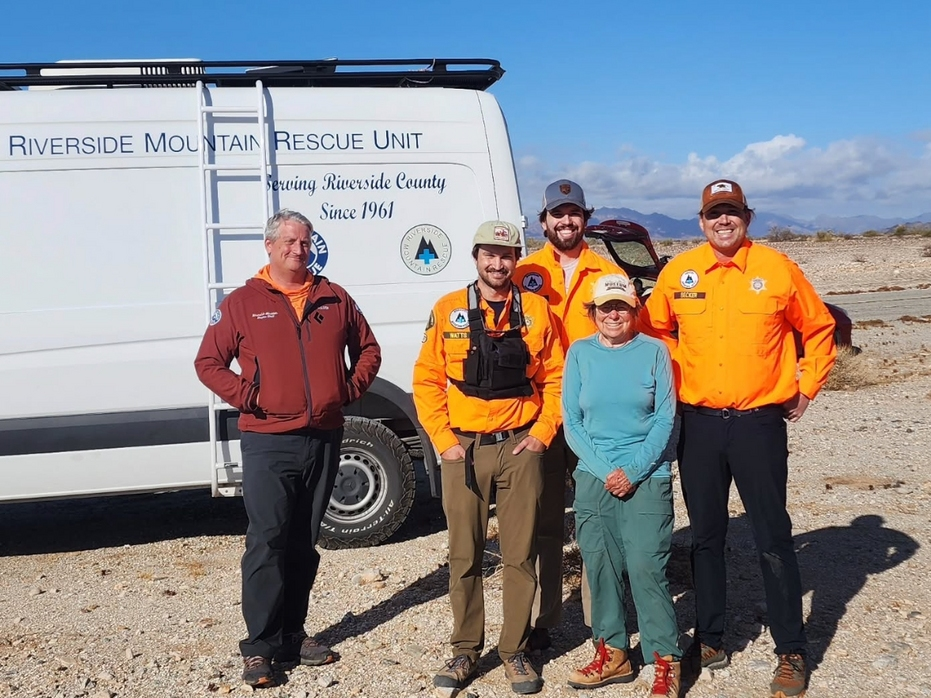 Mountain Rescue Team Retrieves Missing Hiker Near Palm Desert: Heroes ...