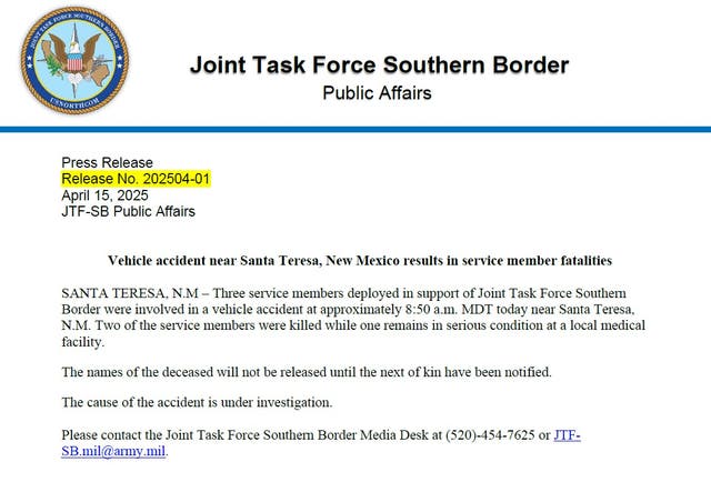 2 Camp Pendleton Marines Killed In U.S. -Mexico Border Crash: Report ...