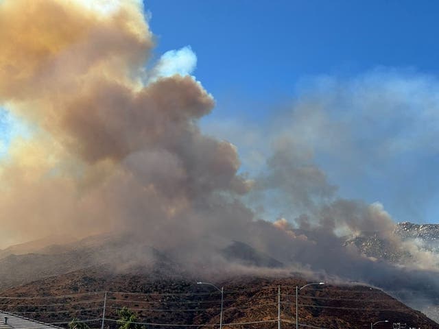 3 Separate Wildfires Burn, IE, RivCo Under Air Quality Alert: What To ...