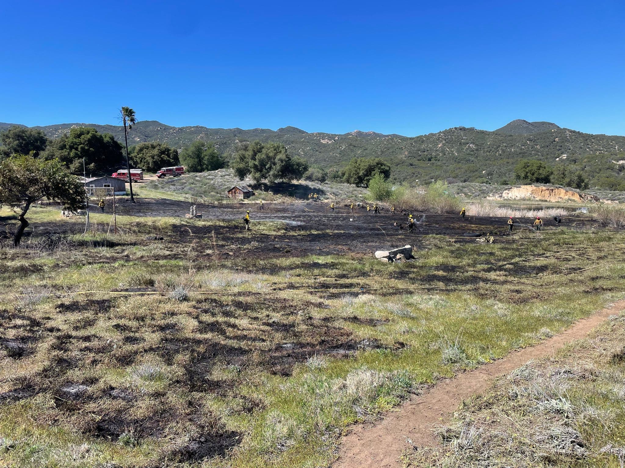 North County Firefighters, Officials Review Wildfire Plans In Ongoing ...