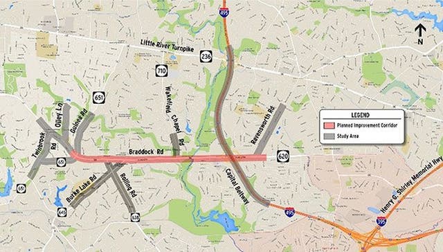 Braddock Road Project to be Discussed Feb. 6 in Burke | Burke, VA Patch