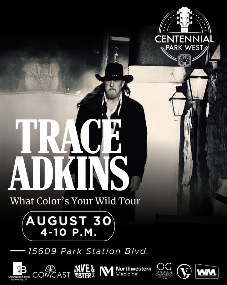 Aug 30 | Trace Adkins "What Color's Your Wild" Tour | Tinley Park, IL Patch