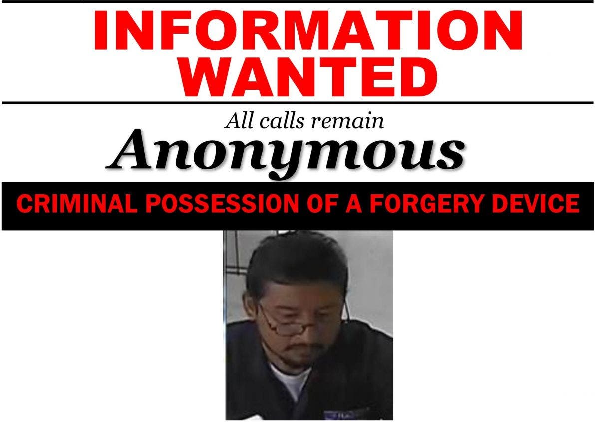 Police Seeking Man who Skimmed IDs from ATMs | Garden City, NY Patch