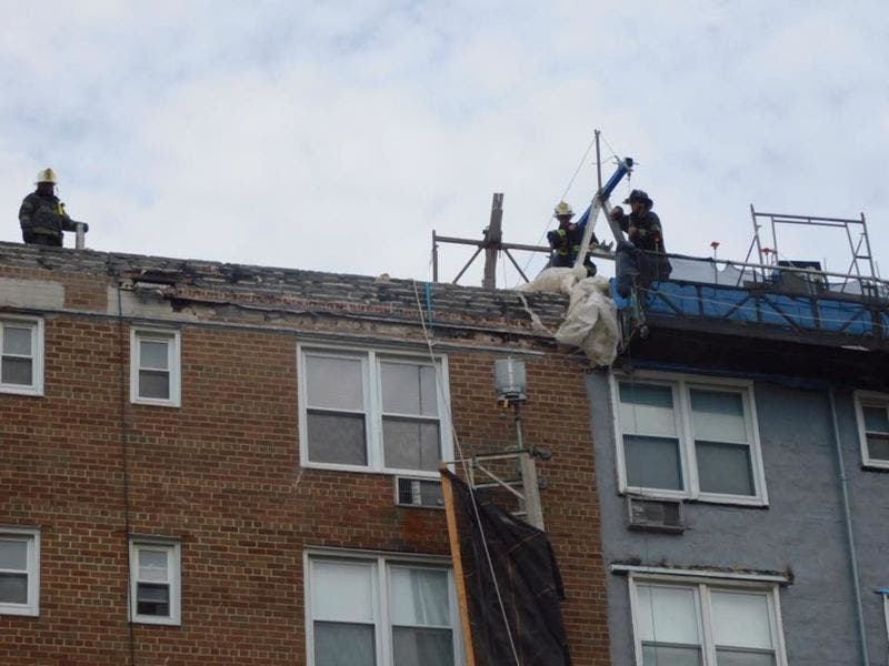 Scaffolding Collapse Leaves Workers Hanging | Long Beach, NY Patch